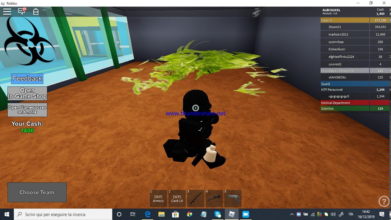 Non toccare sta pianta!!| Roblox scp-046 - YouTube