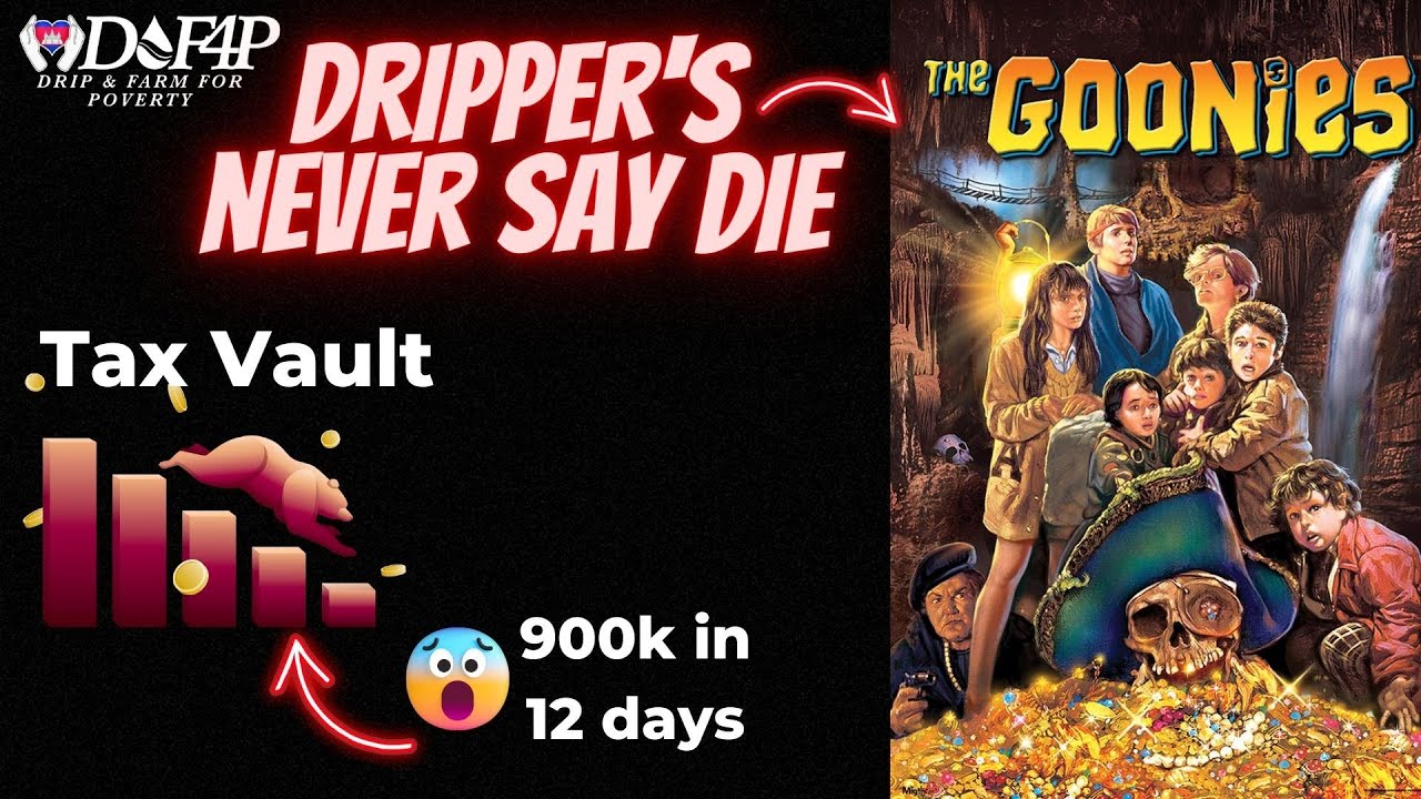 Drip Network Tax vault depletion incoming drippers never say die - YouTube