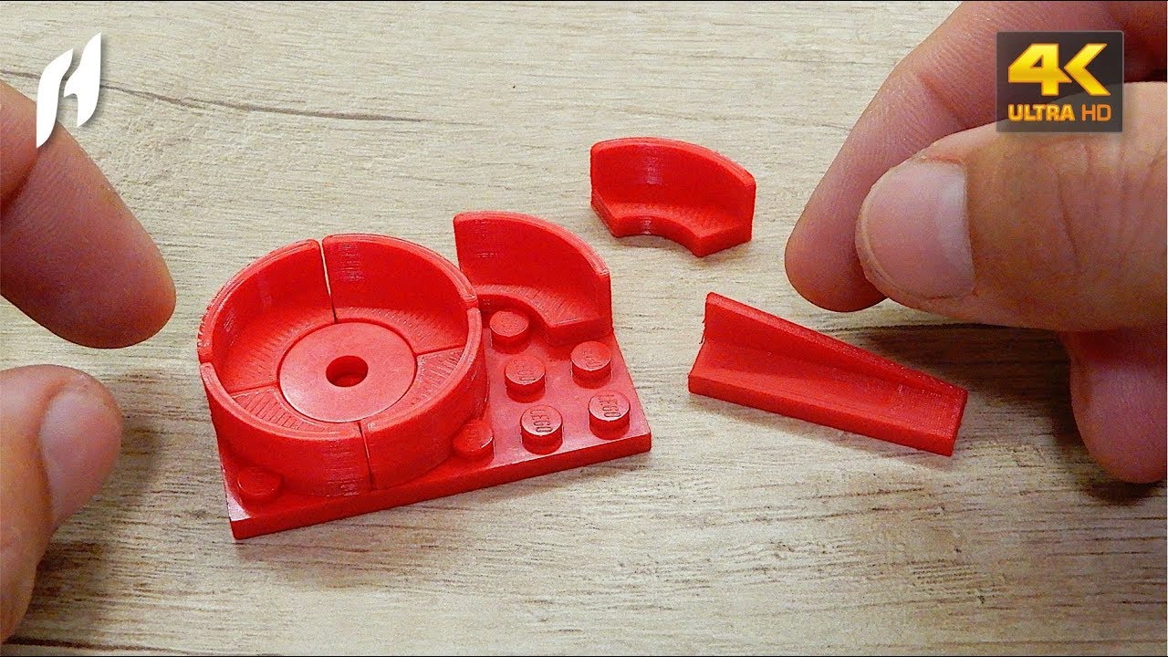 Lego Round Panel (My Own Design) - YouTube
