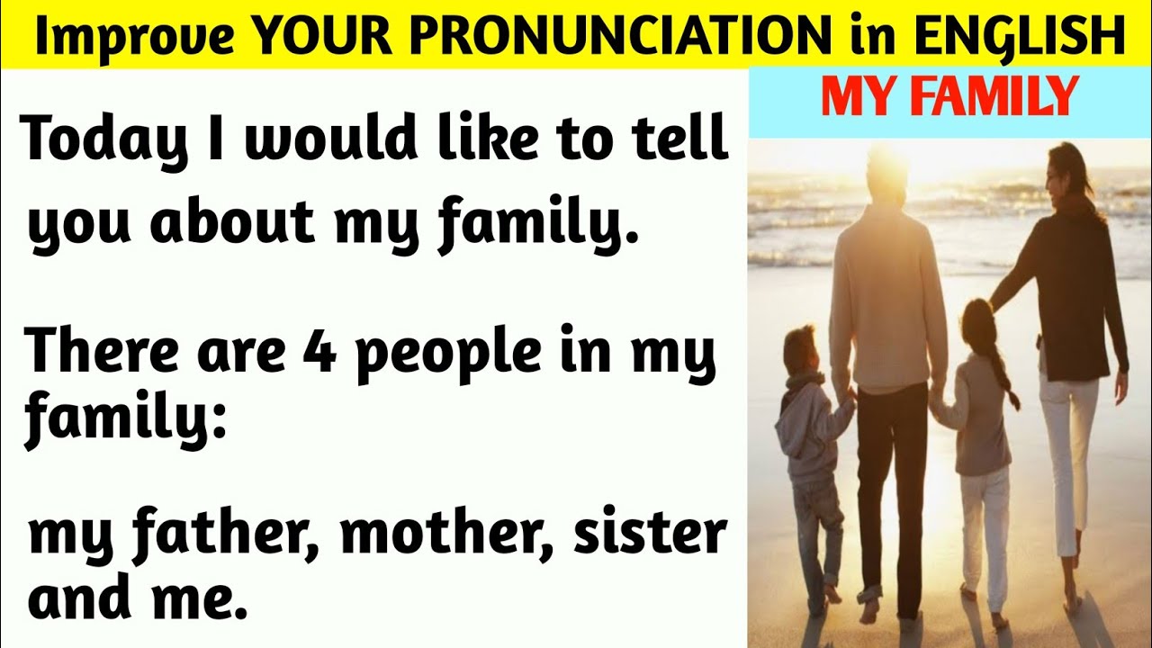 My Family। Listening and Speaking Practice। - YouTube
