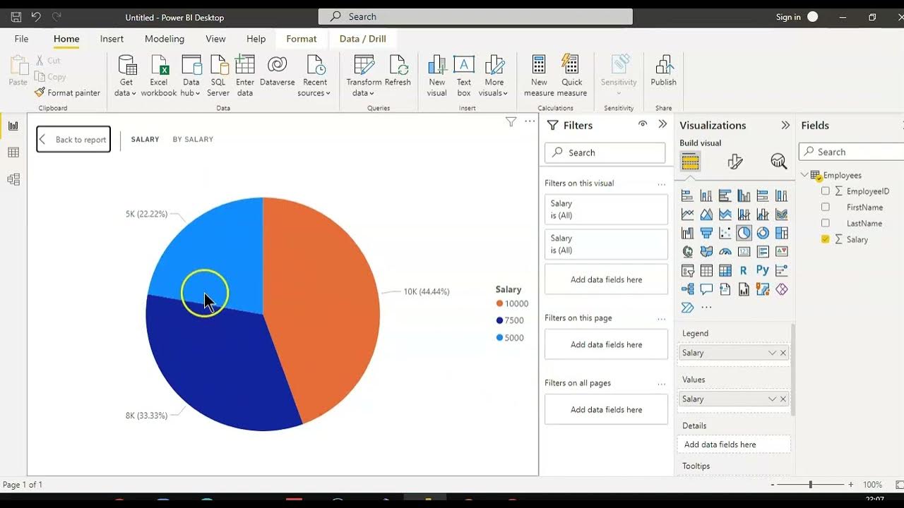Lesson17-Pie Chart and Tree Map- Power BI 1000 Videos - YouTube