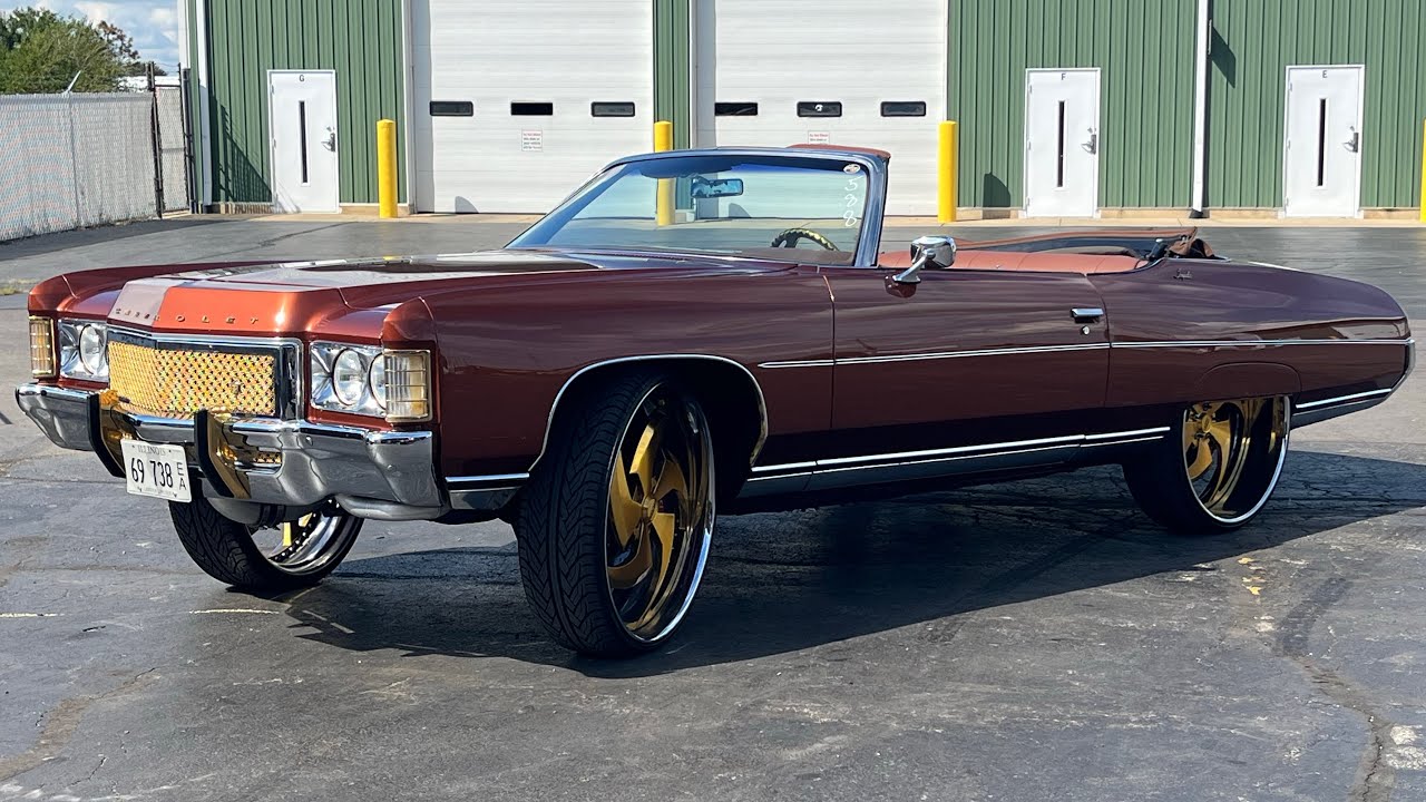 1971 Chevrolet Impala Donk / Bet It Up Kustoms #693 - YouTube