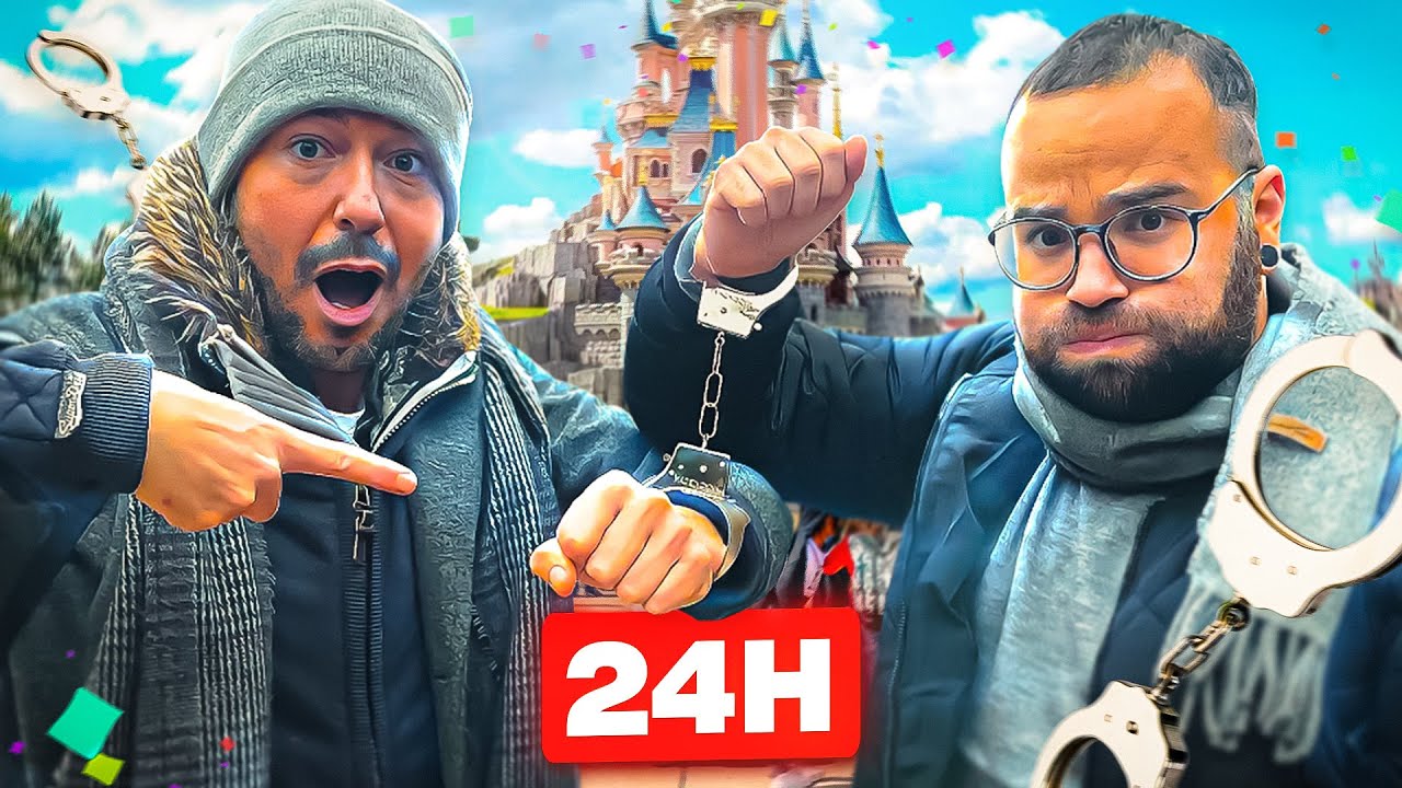 24H MENOTTÉ À DISNEYLAND PARIS - YouTube