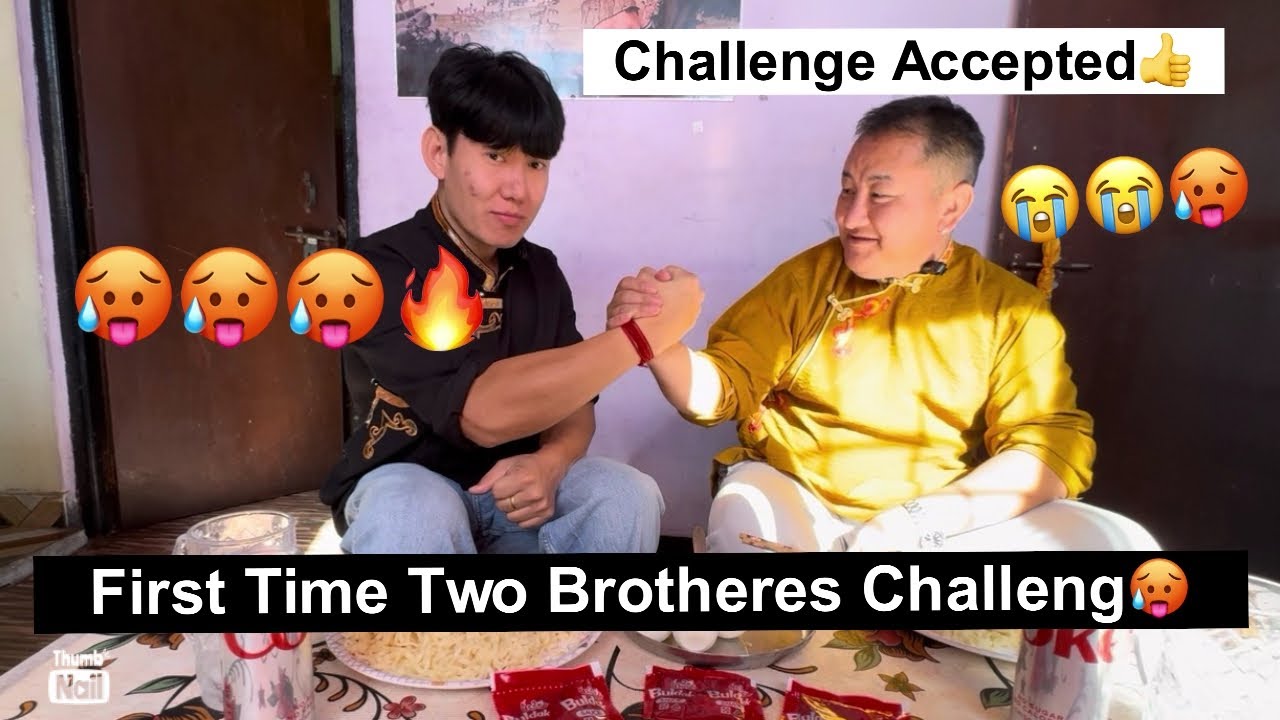 First time two brothers challenged🥵challenge accepted‼️who will win ...