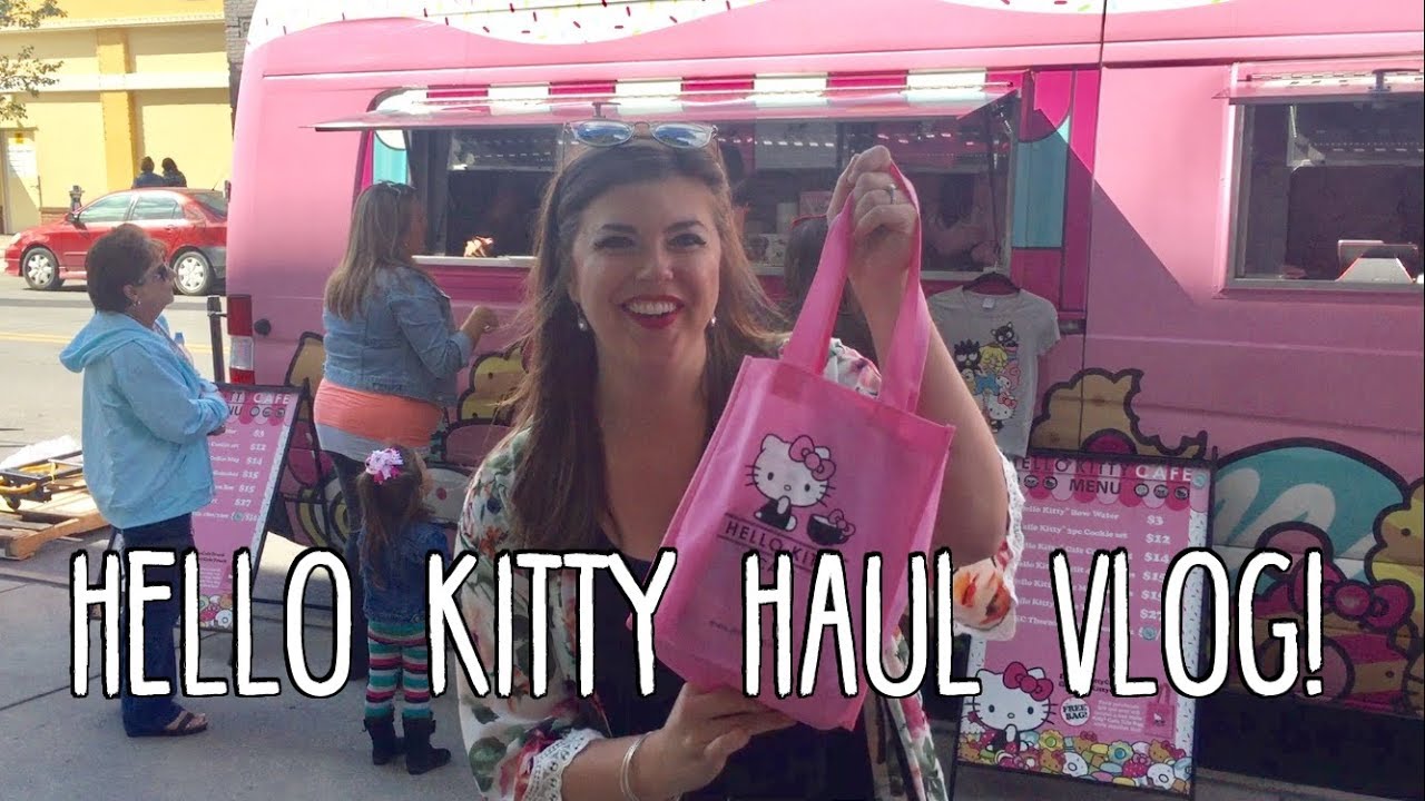 Hello Kitty Cafe Truck HAUL + Tacos!!! - YouTube