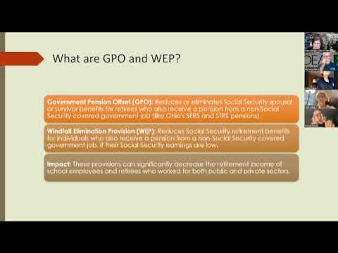Repeal WEP/GPO - End the Social Security Penalties Now - YouTube