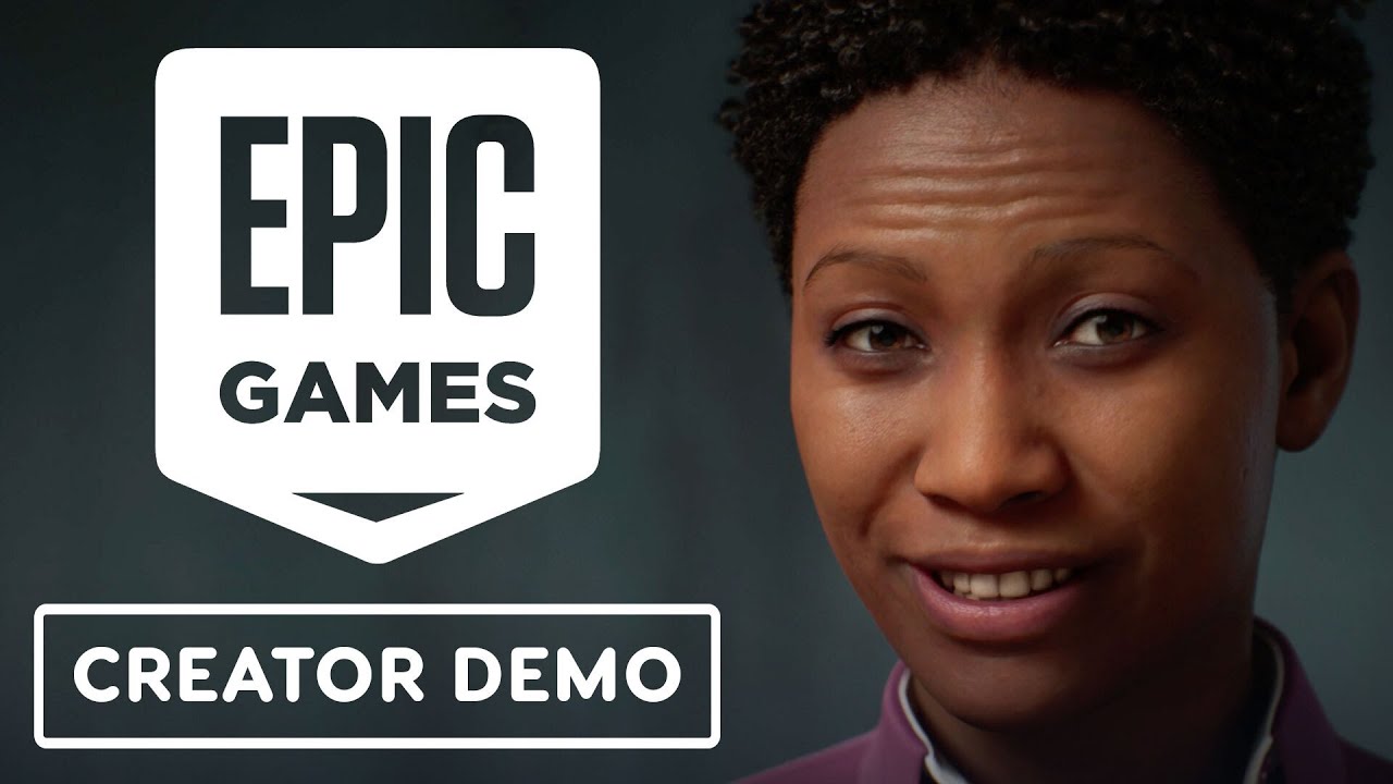 Epic Games' MetaHuman Creator Character Demo - YouTube