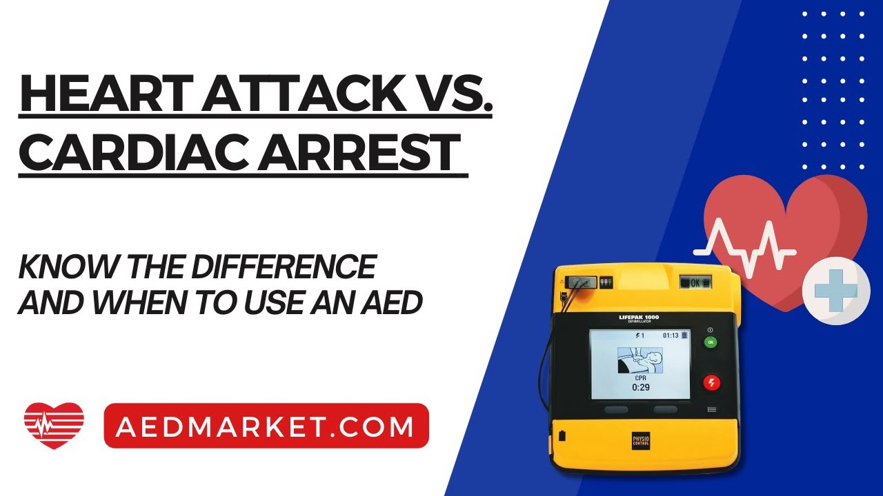Heart Attack vs. Cardiac Arrest: Know the Difference and When to Use an ...