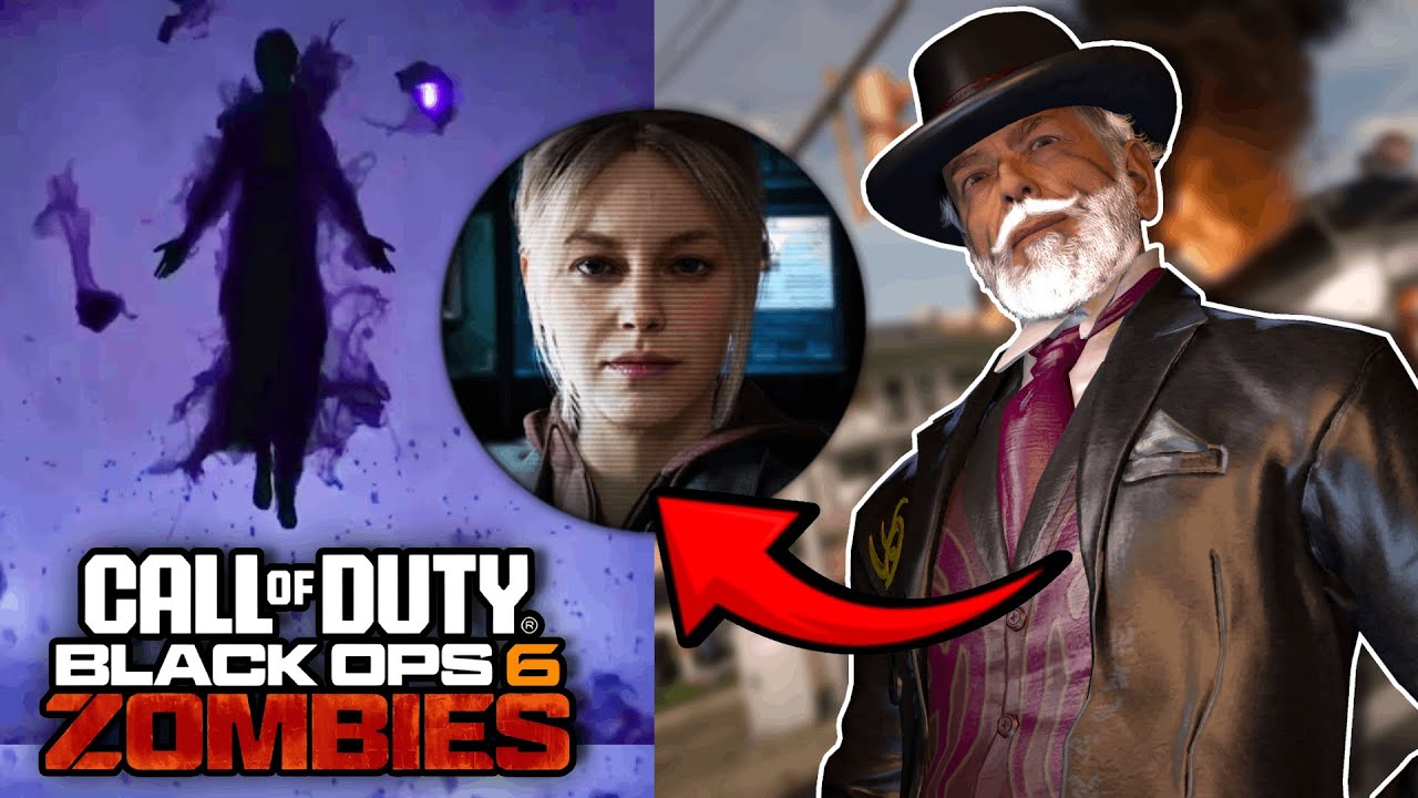 SHADOWMAN IN BLACK OPS 6 ZOMBIES!! (AVA, THE ENTITY & MORE) MW3 ENDING ...
