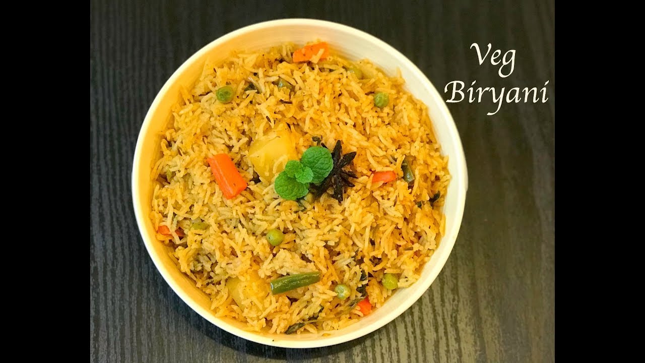Instant Pot Indian Recipe Veg Biryani | Veg Biryani In Pressure Cooker ...