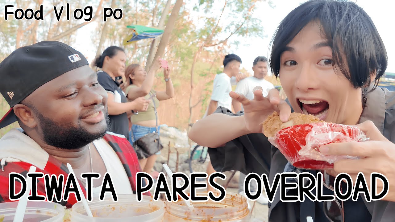 Foreigners eating Viral Diwata Pares Overload in Manila【Vlog】 - YouTube