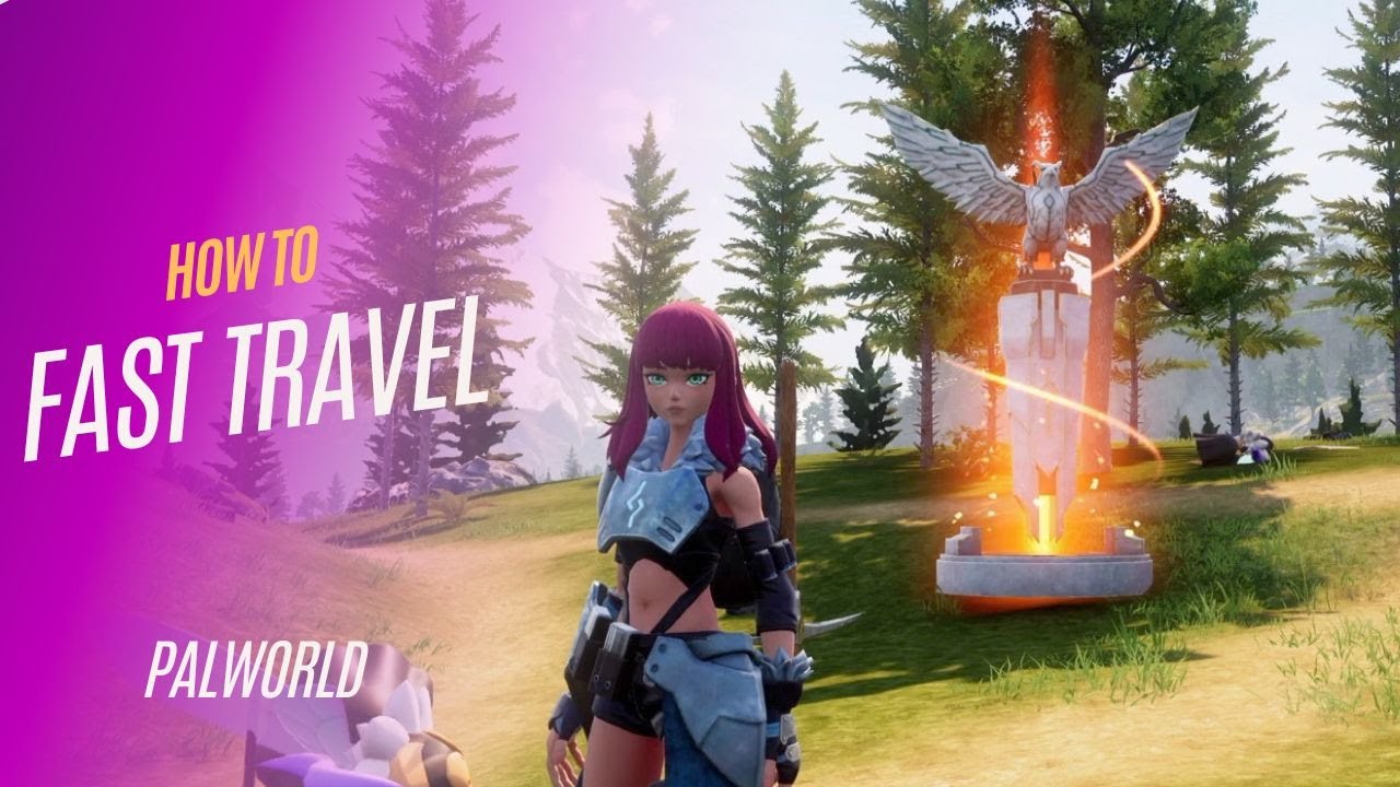 How to Fast travel in Palworld - YouTube