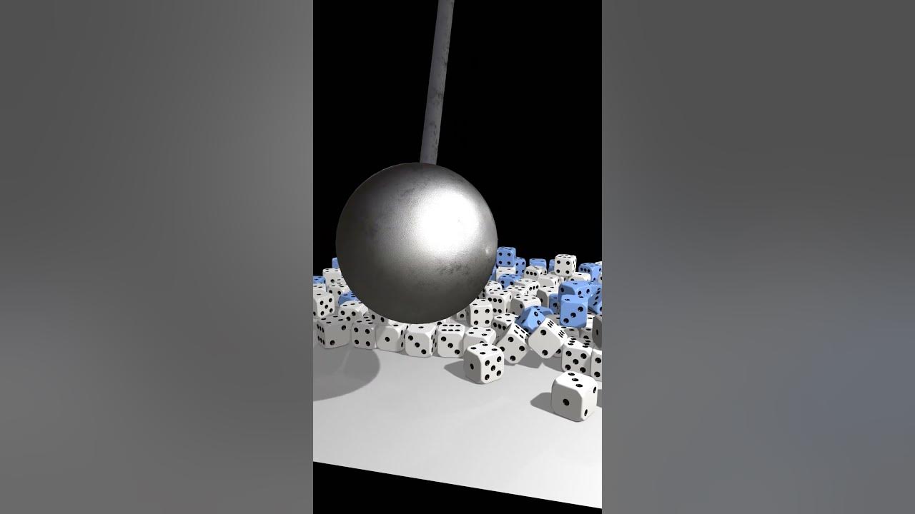 3D Rigid Body Physics #blender #3d #animation #simulation - YouTube