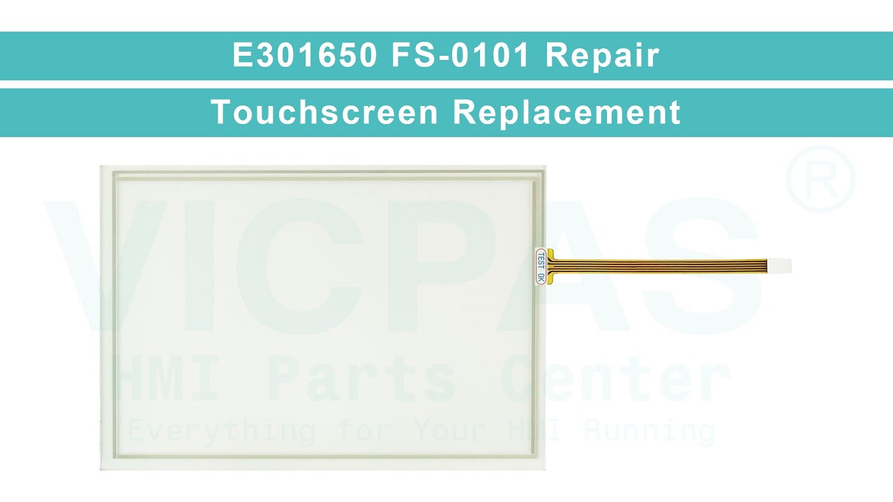 E301650 FS-0101 Touch Glass Replacement Repair - YouTube