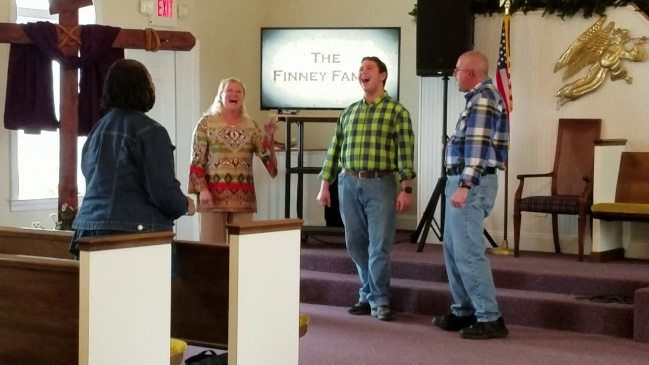 The Finney Family singing "Through the Fire" at Rooted Altar Ministries ...