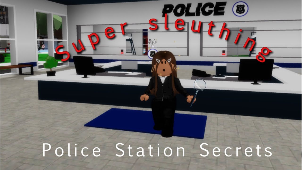 Brookhaven Rp/Roblox | Police station secrets exposed!! (And I’m going ...