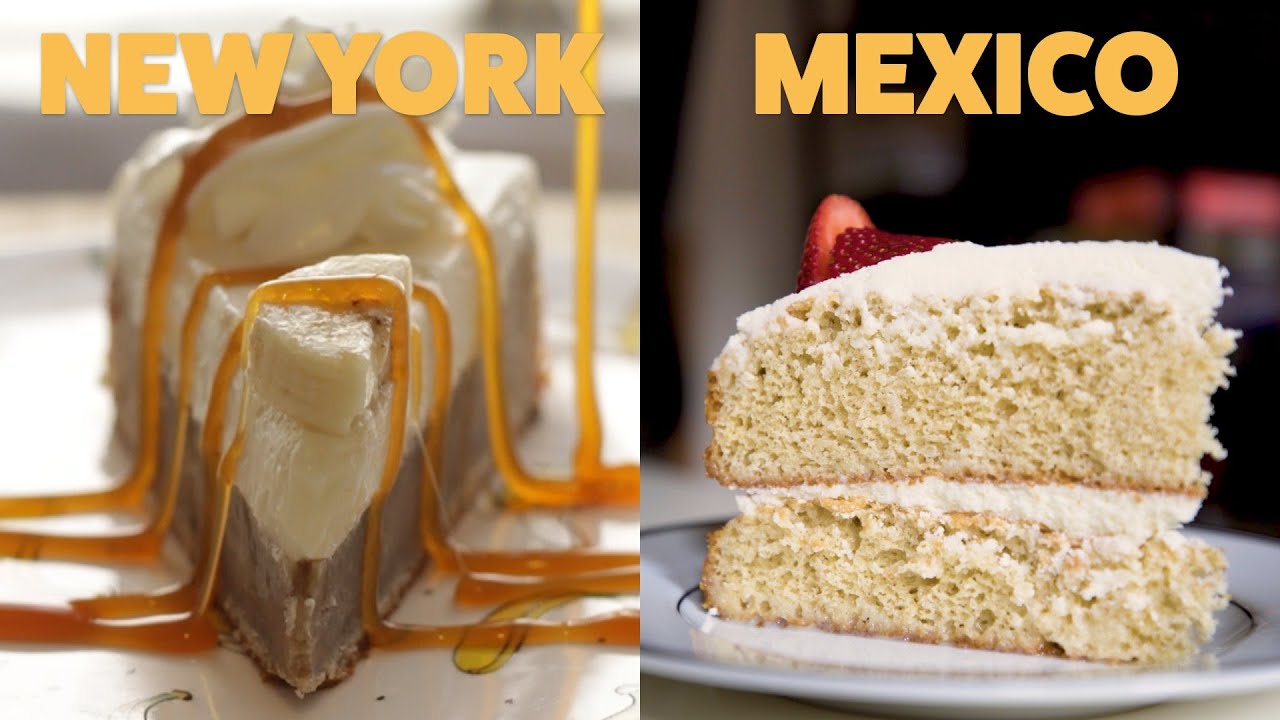Dessert Swap: New York Vs. Mexico - YouTube