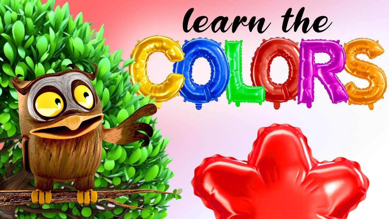 Learning ️ RED ️ Colors for Kids 🌈 Journey to the Heart of Colors 🎨 ...