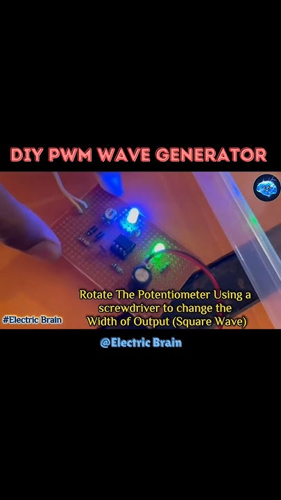 PWM WAVE GENERATOR #engineering #experiment #diy #electronics # ...