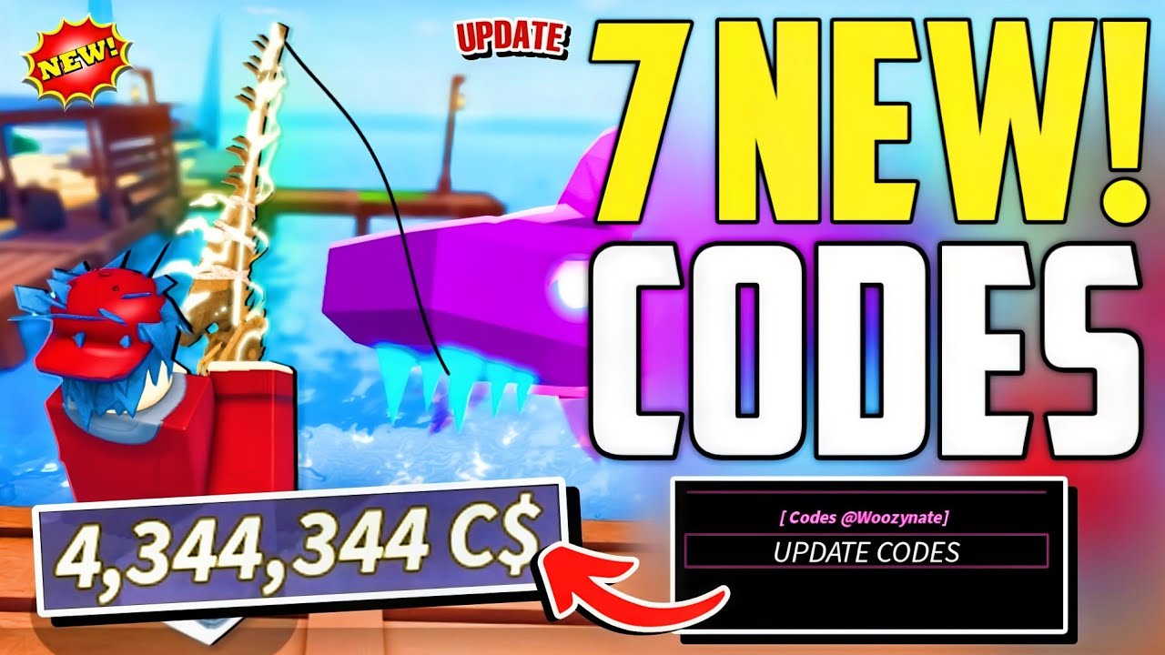 ⚠️FRESH!⚡REDEEM⚠️FISCH ROBLOX CODES 2025 - FISCH CODES 2025 - YouTube