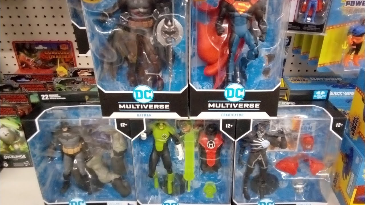 New DC multiverse Action Figures - YouTube