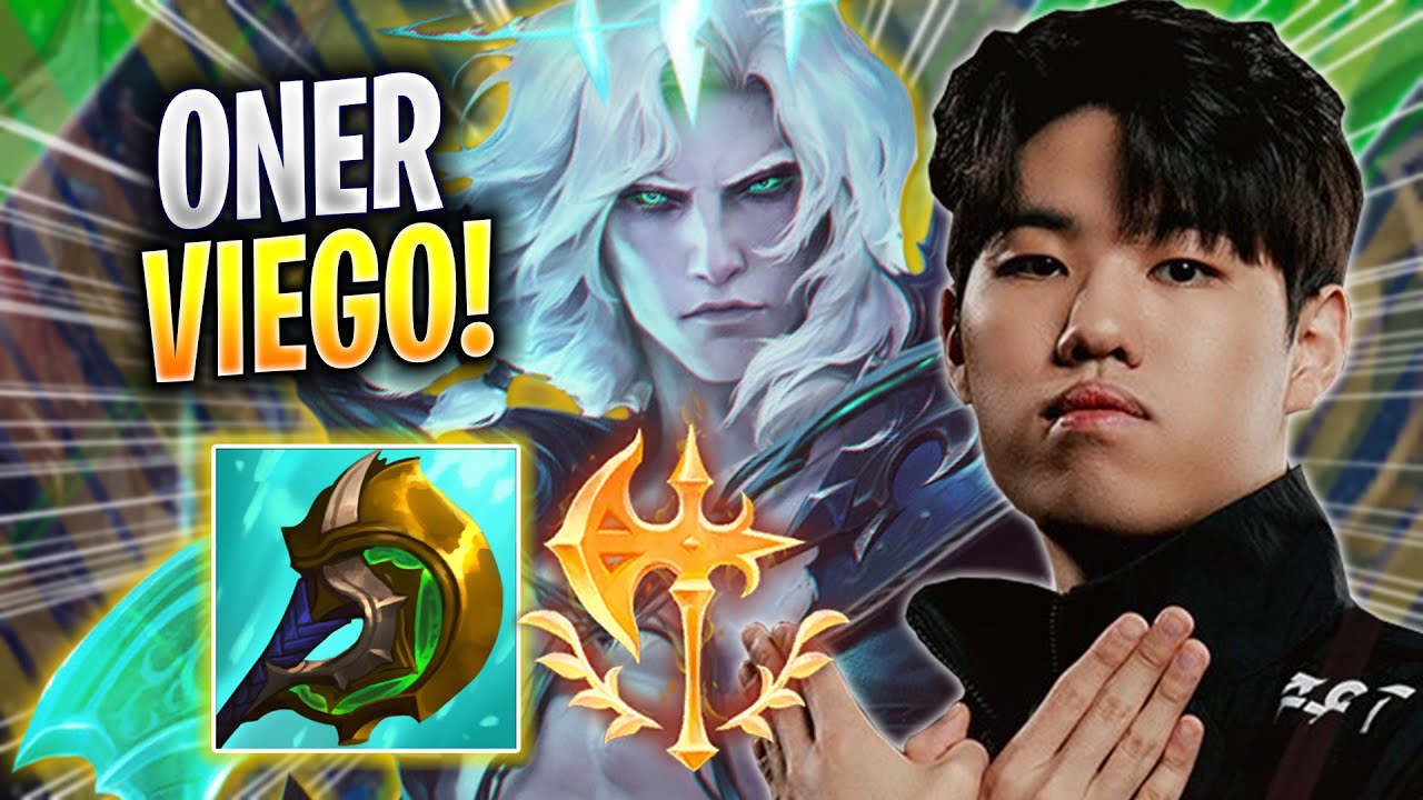 ONER DOMINATING WITH VIEGO! - T1 Oner Plays Viego JUNGLE vs Ivern ...