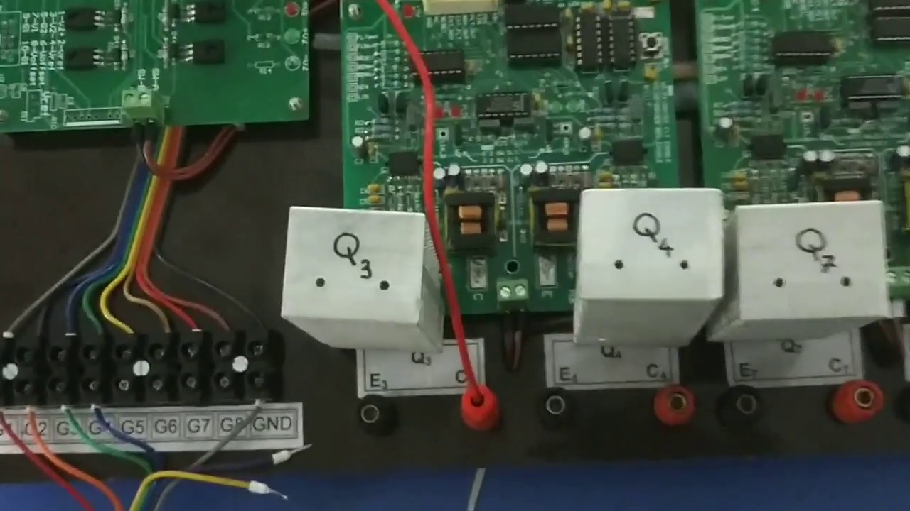 8 IGBT Driver & Power card for Multilevel Topology CONNECTIONS - YouTube