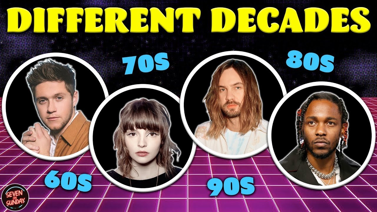 Songs That Sound Like They're From A Different Decade - YouTube