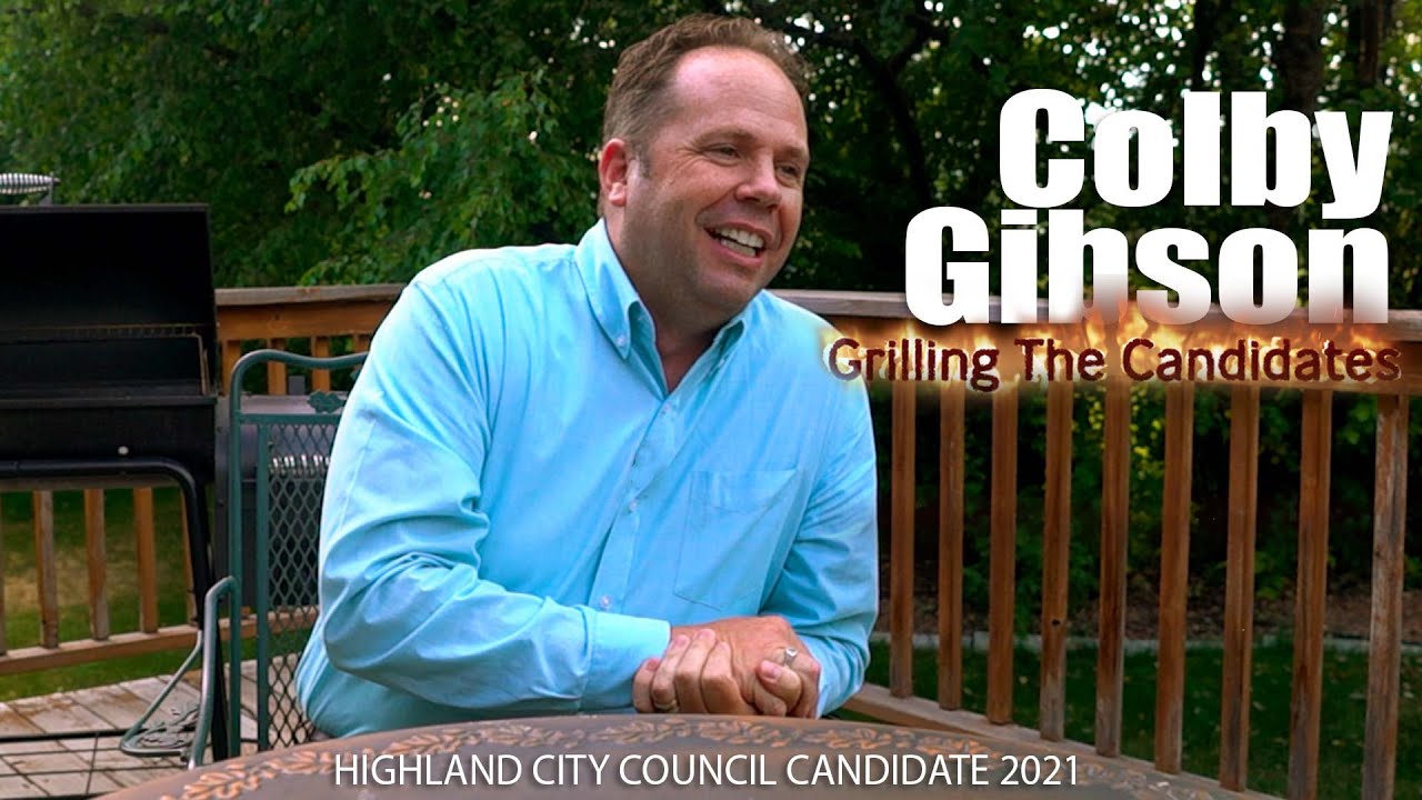 Grilling The Candidates - Colby Gibson (Highland City) - YouTube