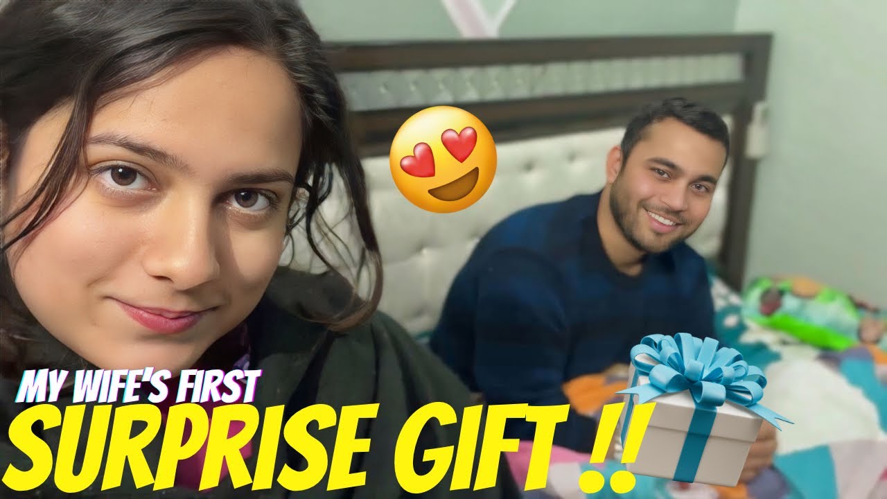 My Wife’s First Surprise Gift ️ - YouTube