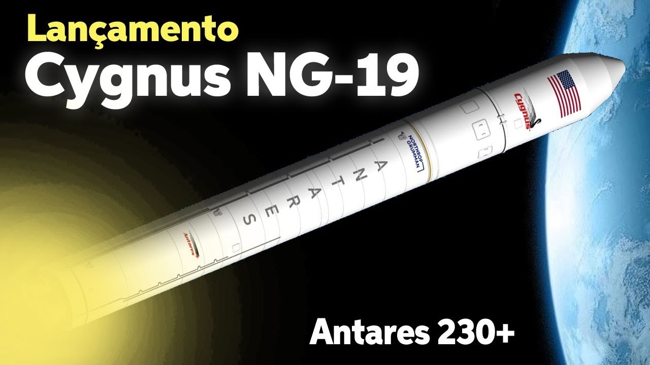LANÇAMENTO DO FOGUETE ANTARES 230+ / CYGNUS NG-19 - YouTube