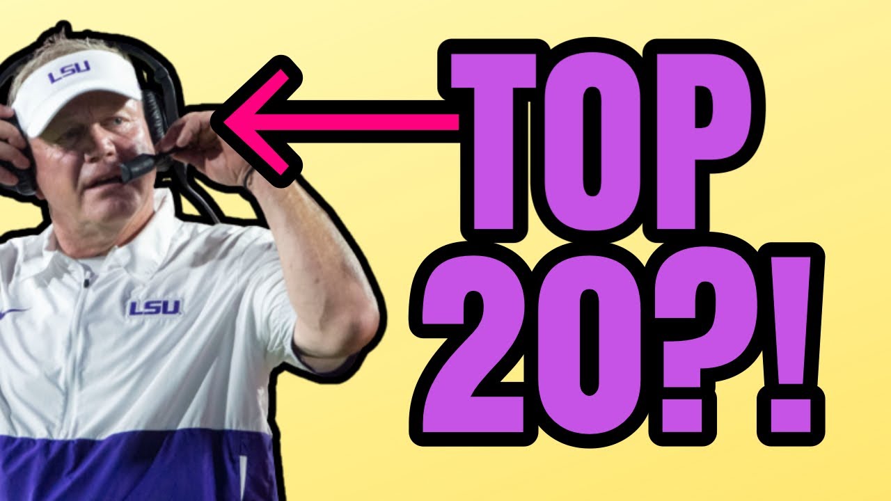 LSU Football BRIAN KELLY Press Conference Reaction: MEKHI WINGO & EMERY ...