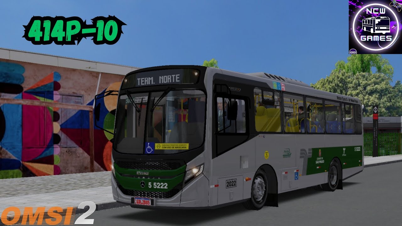 OMSI 2 | 414P-10 Vila Industrial x Metrô Carrão Terminal Norte | Move ...