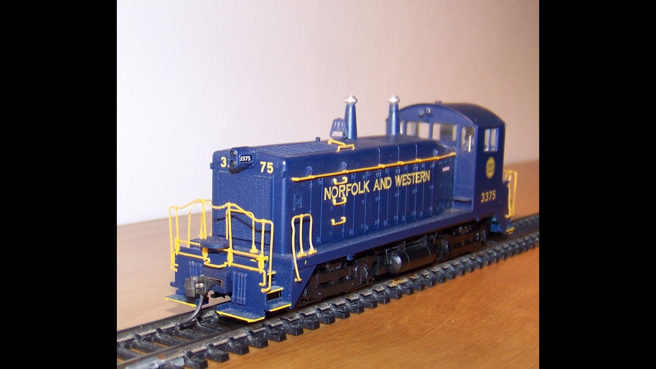 Model Electric HO Scale Diesel Locomotive NORFOLK AND WESTERN Train ...
