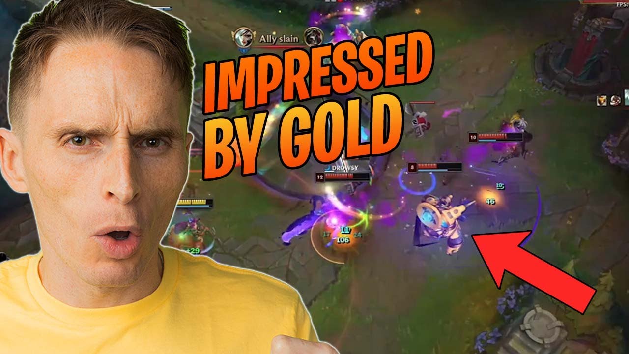 How this gold player actually impressed me with his gameplay - YouTube