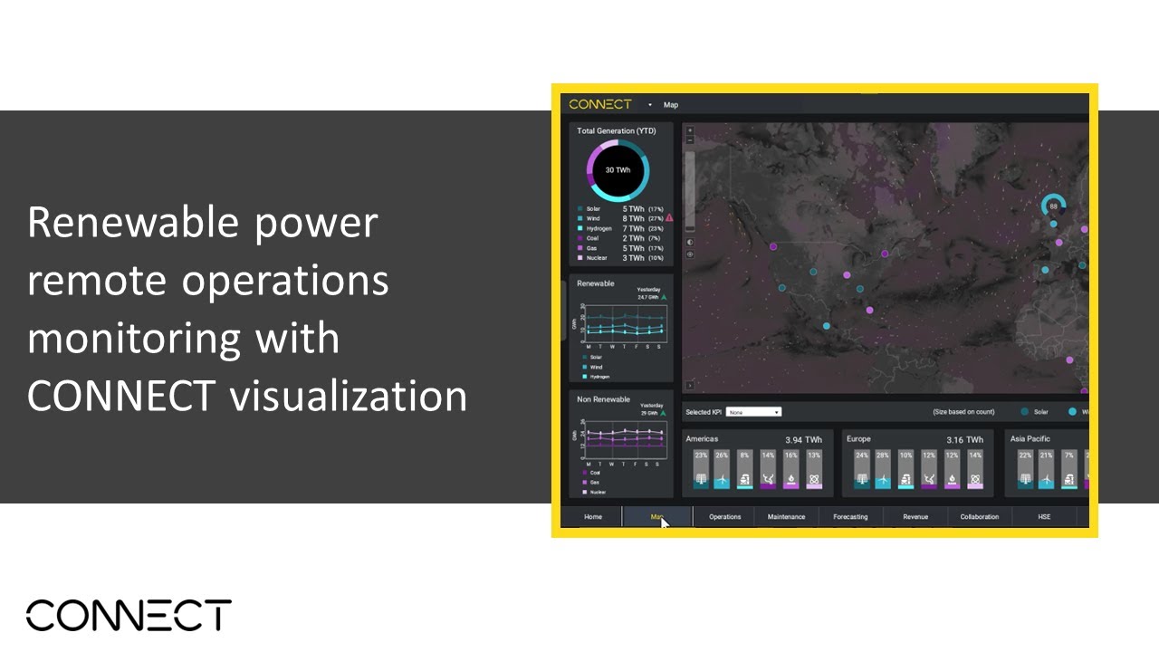 Renewable power remote operations monitoring with CONNECT visualization ...