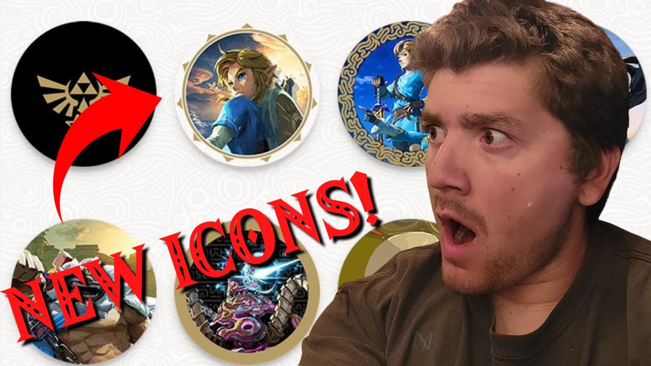 HOW to GET the NEW ZELDA THEMED SWITCH ICONS!!! - YouTube