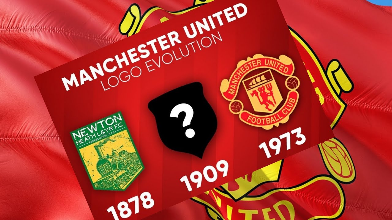 MANCHESTER UNITED LOGO EVOLUTION. - YouTube