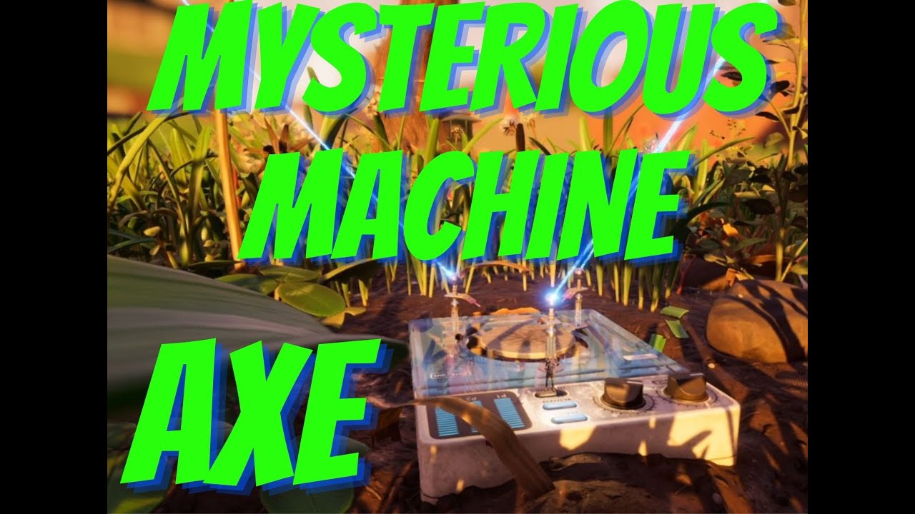 Grounded – Mysterious Machine | Fixing Lasers | Crafting Axe & Torch ...