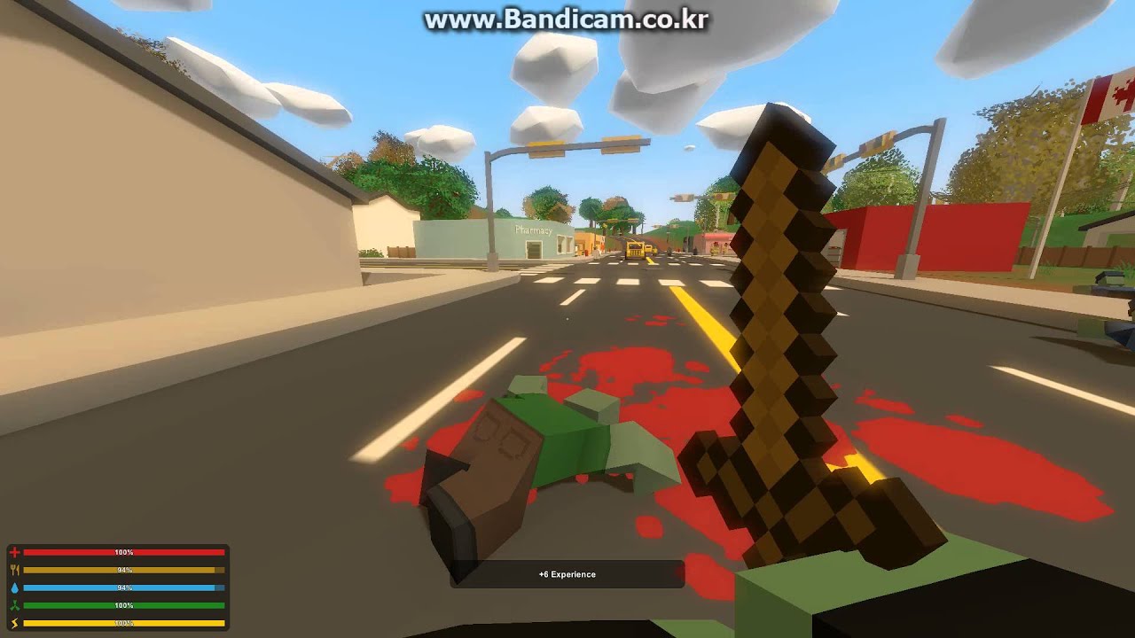 Unturned Wooden Sword Test - YouTube