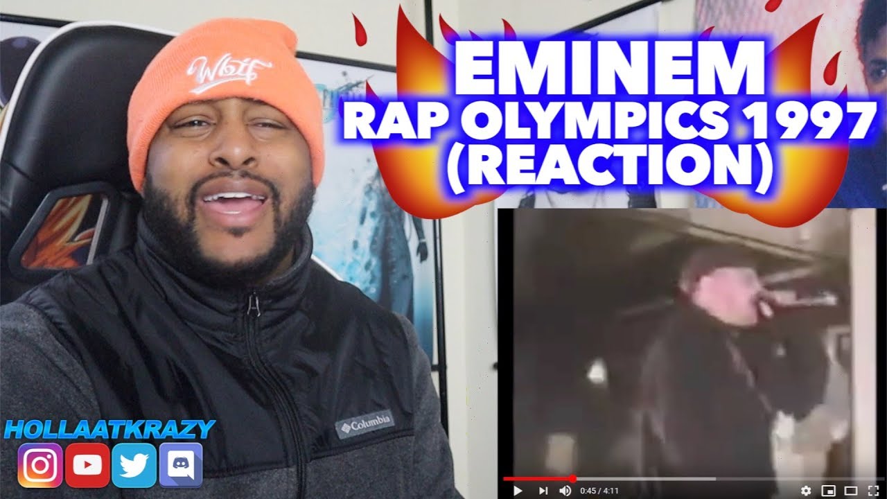 EMINEM RAP OLYMPICS 1997 | EMINEM SHOULD BATTLE NICK CANNON ON WILDNOUT ...