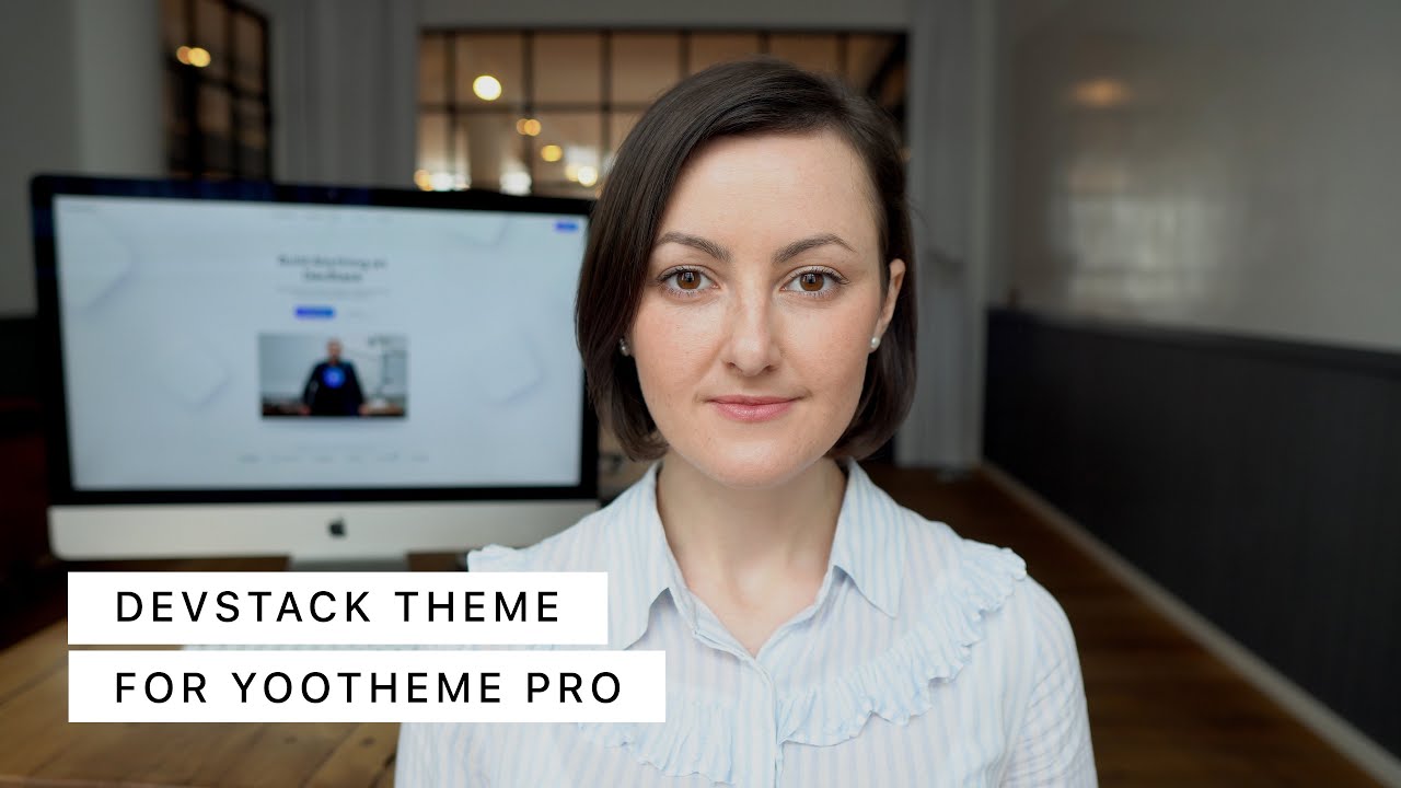 DevStack – A Software Theme Package for YOOtheme Pro - YouTube