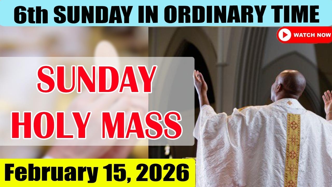 Catholic Mass Today | Daily TV Mass, Sunday February 15, 2026 - YouTube