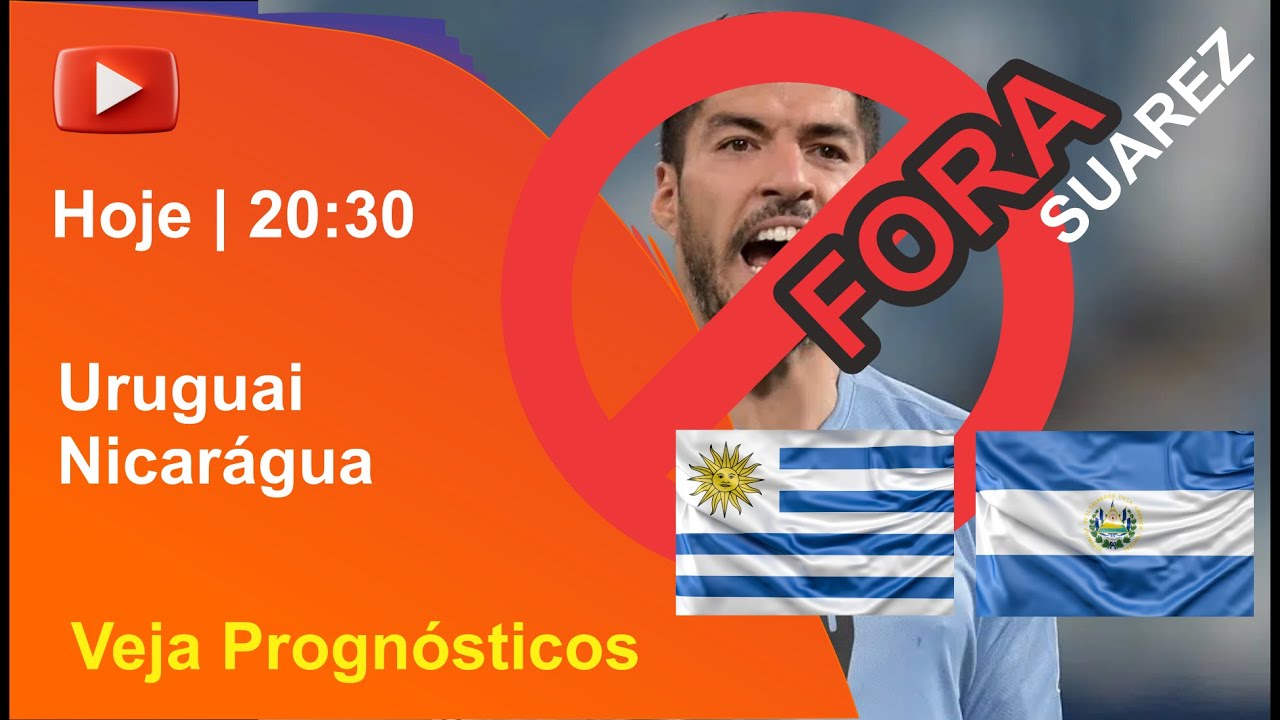 Previsão Uruguai vs. Nicarágua: HOJE - 20:30 Amistoso com Ritmo ...
