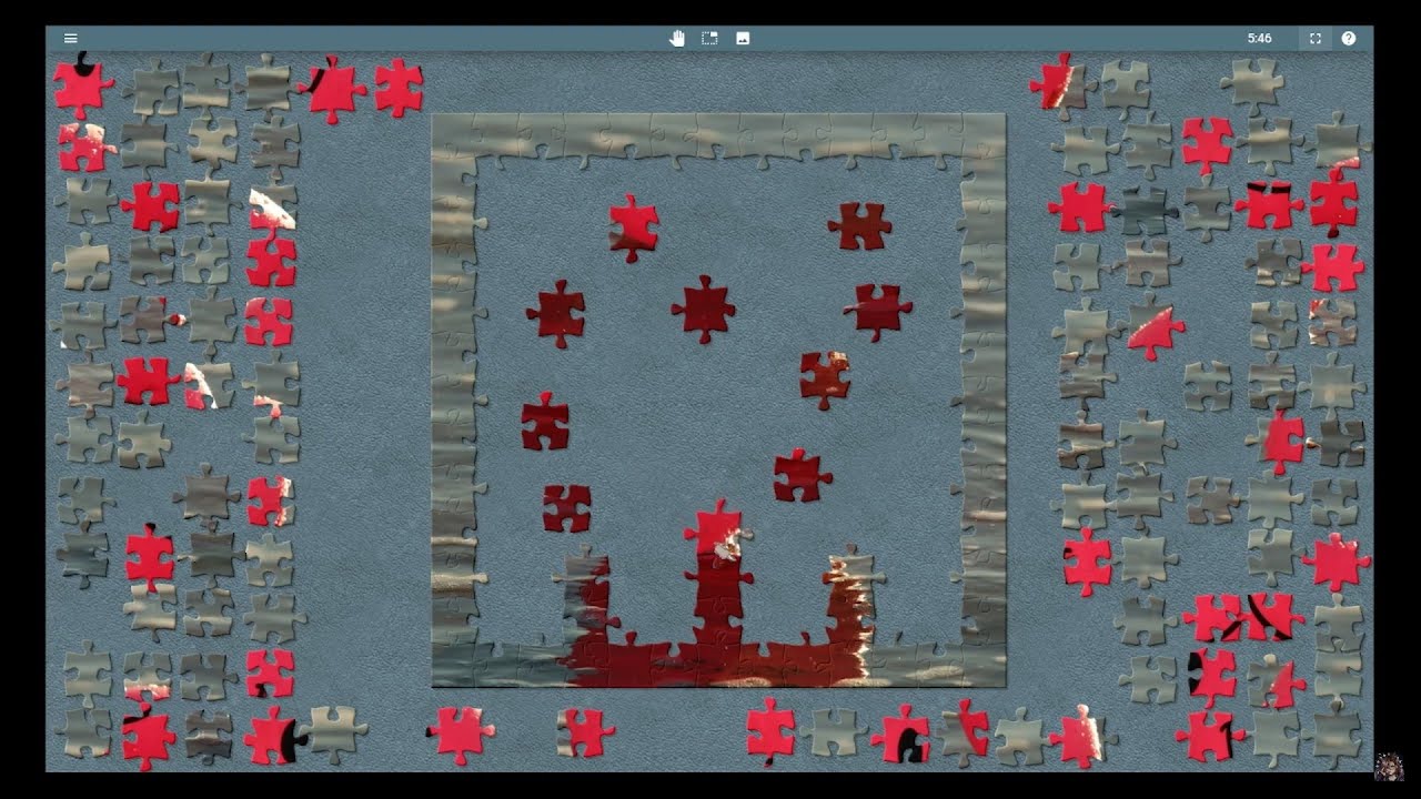 Relaxing Music With Happy Red Ball in Water Puzzle #108 - YouTube