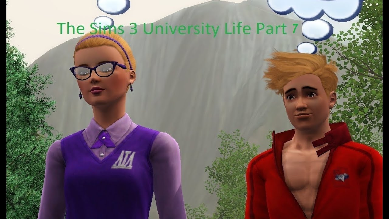 Lets Play The Sims 3 University Life Part 7 - SimBurger - YouTube