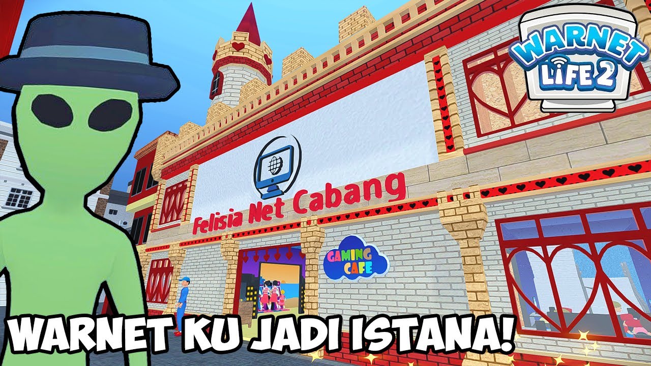 CHAPTER 2 KANG WARNET DIMULAI DAN ALIEN KEMBALI! Warnet Simulator 2 ...