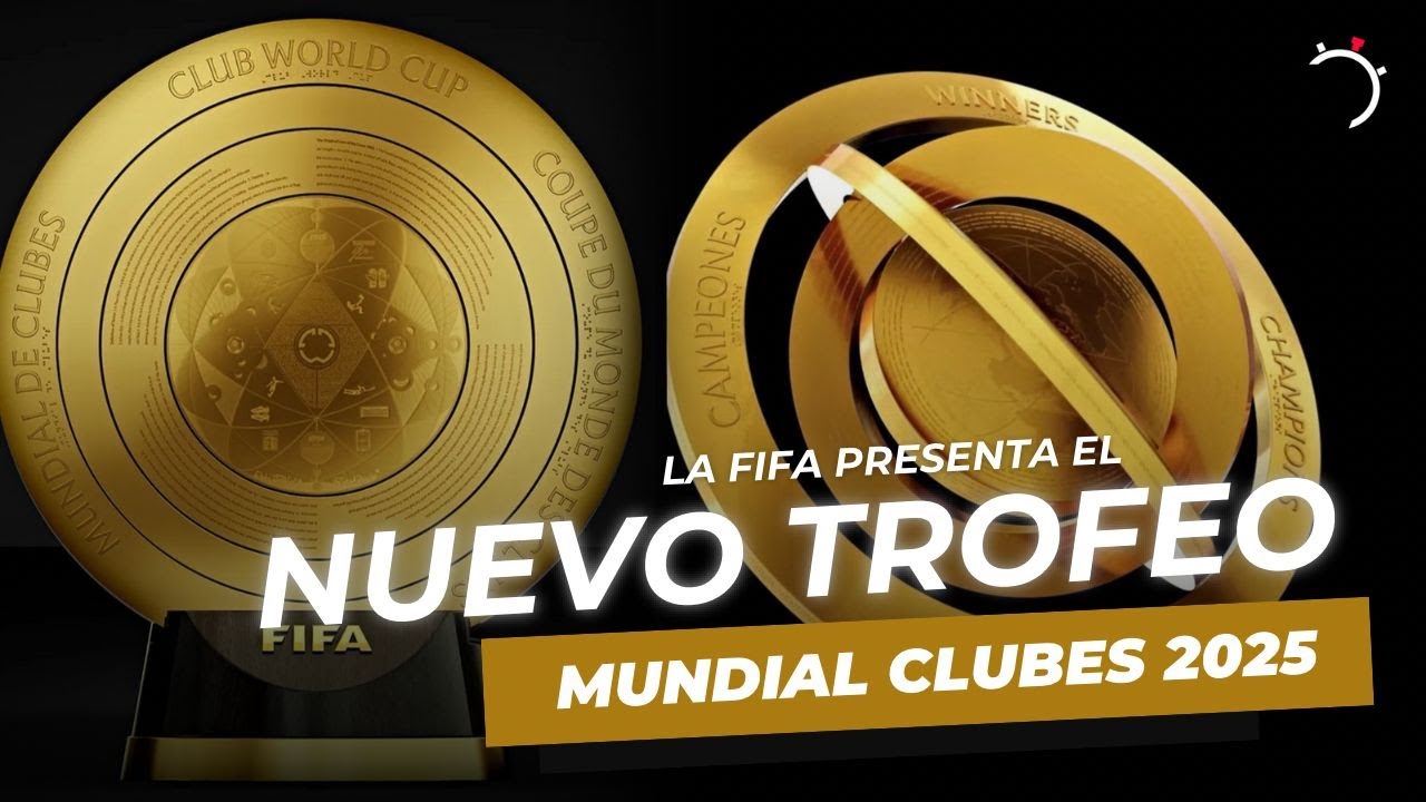 FIFA revela trofeo para el ganador del Mundial de Clubes 2025 - YouTube