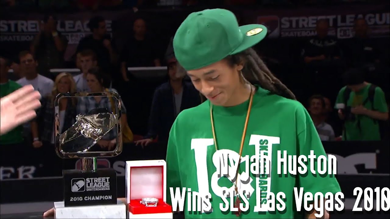Nyjah Huston Wins SLS Las Vegas, NV 2010 - YouTube