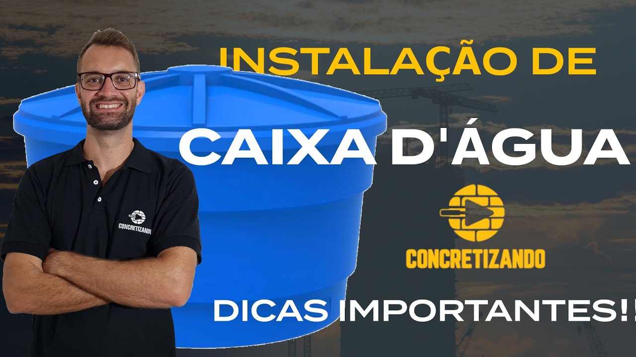 Caixa D'Água instalada em poucos passos! - YouTube
